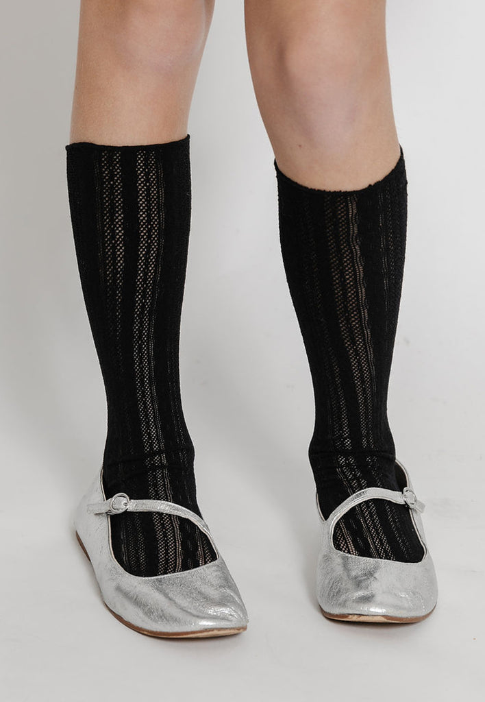 BLACK LACE SOCKS – PEPPER KIDS
